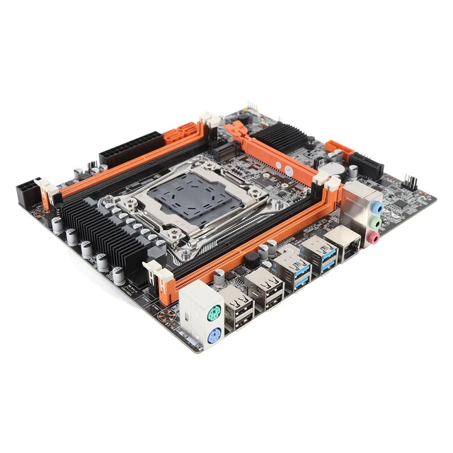 DESKTOP COMPUTER MOTHERBOARD PCIE X16 X99D3M MATX Motherboard For LGA ...