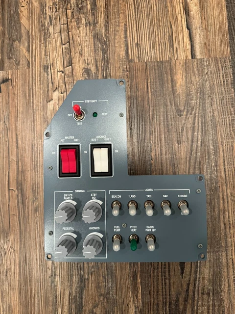 CESSNA G1000 SWITCH Panel for Flight Simulator | SIMiONIC | X-Plane ...