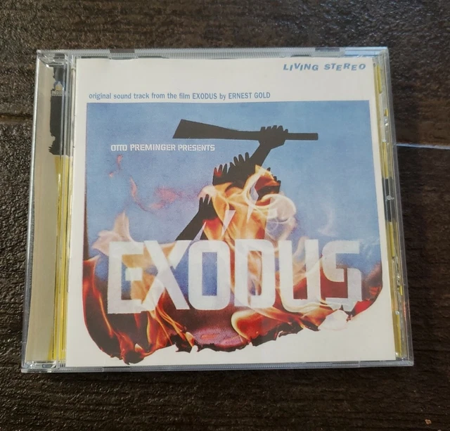 EXODUS - ORIGINAL Soundtrack Ernest Gold Otto Preminger CD Tested EUR 3 ...