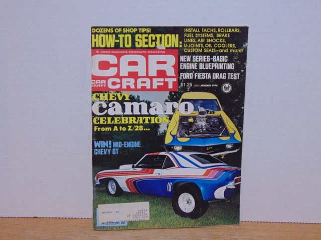 CAR CRAFT MAGAZINE Volume 26 Number 1 January 1978 £4.37 - PicClick UK