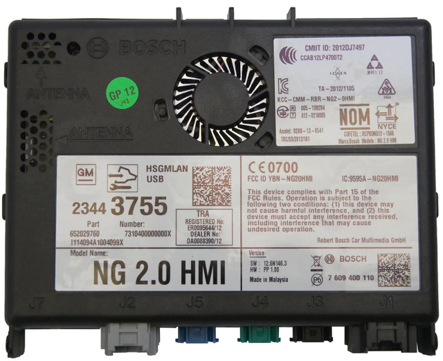 2014-2015 CHEVY CORVETTE C7 HMI Module Multimedia New Infotainment OEM ...