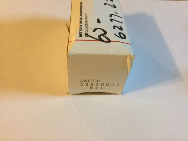 INTERRUPTEUR DE PRESSION D'huile Detroit Diesel Caterpillar Cummins ...