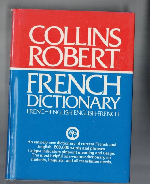 DICTIONARIES , LANGUAGES ,Collins Roberts , French Dictionary , Englisg ...