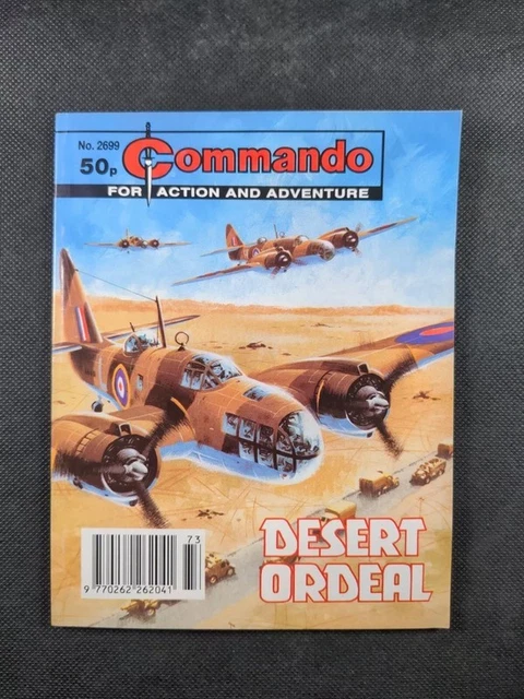 COMMANDO COMIC ISSUE Number 2699 Desert Ordeal £3.95 - PicClick UK