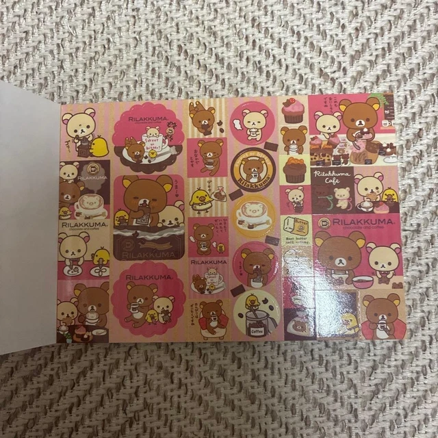 RILAKKUMA 1 Korilakkuma Memo Pad 2011 Heisei Retro San-X $81.75 ...