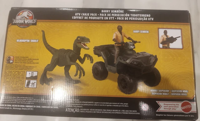 JURASSIC WORLD, PARK legacy collection, Barry sembene & Charlie atv ...