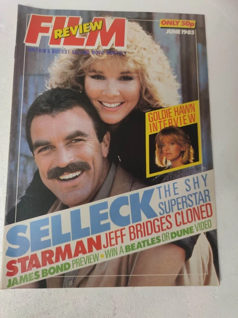 FILMKRITIK MAG 1985 Jun TOM SELLECK/Goldie Hawn/Jeff Bridges/John ...