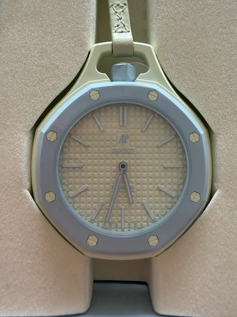 WATCH AUDEMARS PIGUET x Swatch AP Royal Pop Blaue Acht Blue Green ...