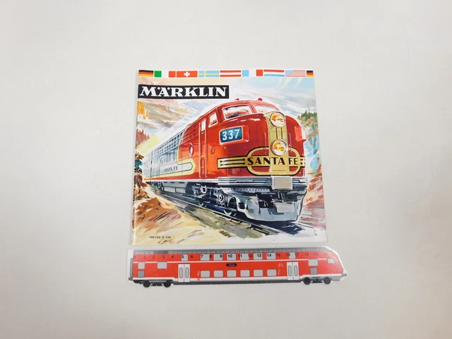 CX695-0, 5 #MÄRKLIN H0 Catalogue 1961/62 D DM Without Coupon Very Good ...