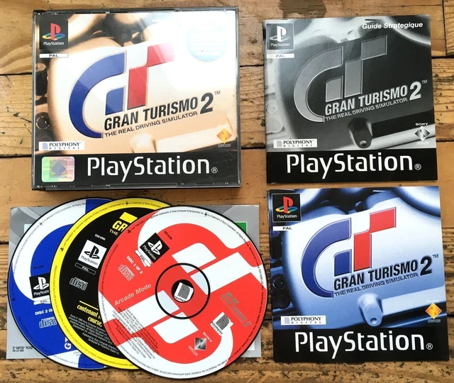 GRAN TURISMO 2 Big Box Complet Boîte Notice Sony Ps1 Pal Français Cib ...