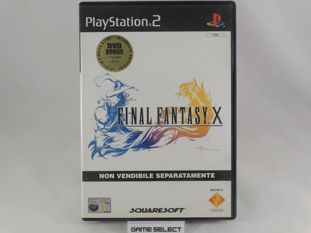 FINAL FANTASY X 10 1 X-1 sony PS2 Pal Italien Première Edition Original Complet EUR 32,92 ...