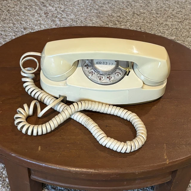 VINTAGE WESTERN ELECTRIC Princess Rotary Telephone 702BM 1977 Bell ...