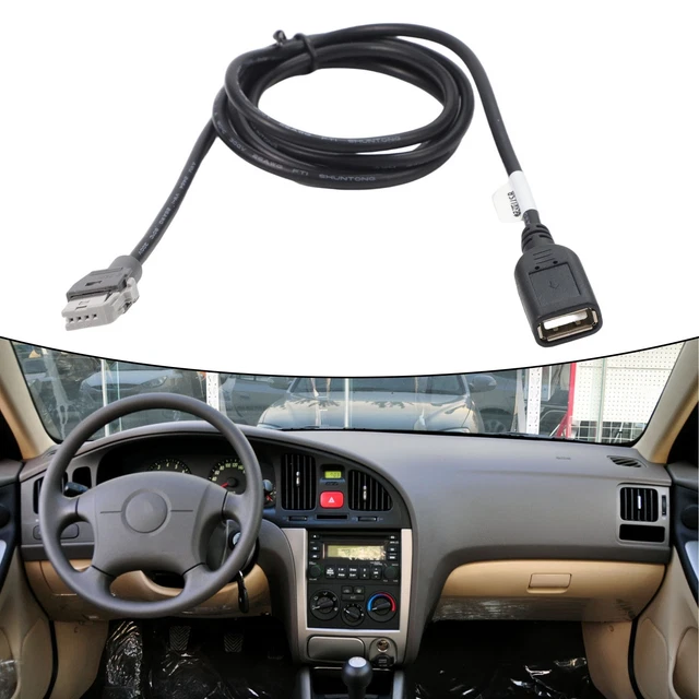 4 PIN FEMALE to USB Adapter Cable for Kia and For Hyundai Automotive ...