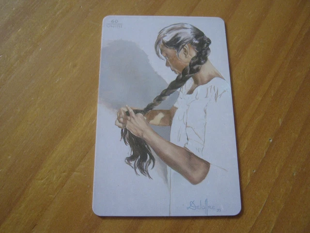 TÉLÉCARTE PF42 LA NATTE en GEM1A lot n° A951110900 cote LUXE 12€ EUR 1 ...