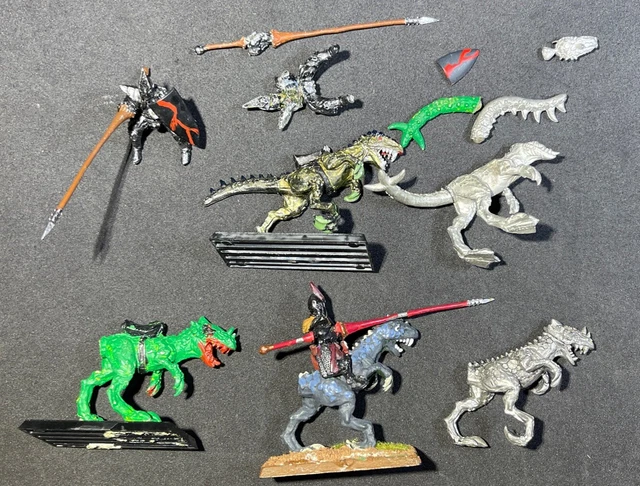 WARHAMMER FANTASY DARK Elves Cold One Knights Bits Games Workshop £0.77 ...