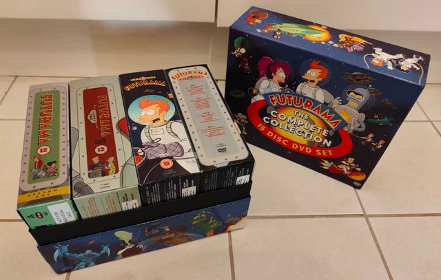 DVD - FUTURAMA The Complete Collection 15-Disc Boxset Matt Groaning PAL ...