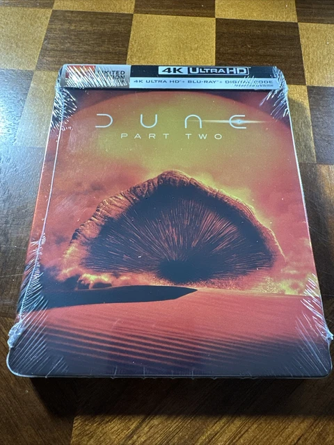 DUNE PART 2 Steelbook 4K UHD Blu-ray digitale edizione limitata EUR 50,72 - PicClick IT