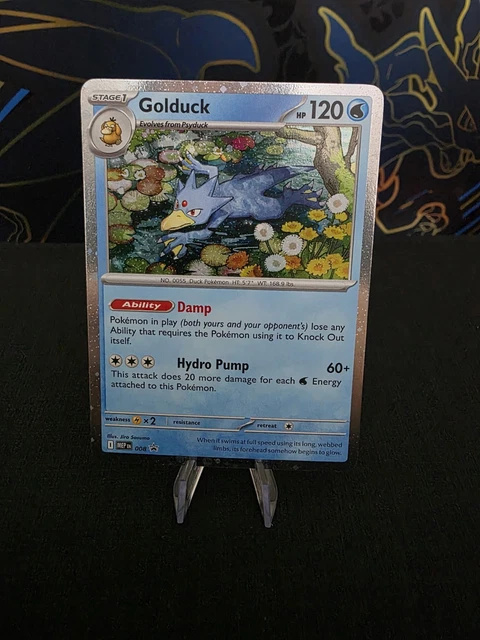 POKÉMON TCG GOLDUCK MEP 008 Mega Evolution Pokemon Blister Black Star ...