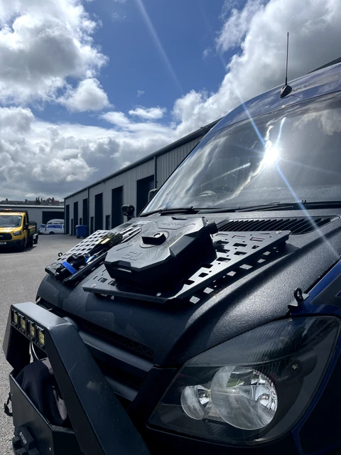 MERCEDES SPRINTER/ OFF-ROAD / 4x4 Overlanding Bonnet Mounted Folded ...