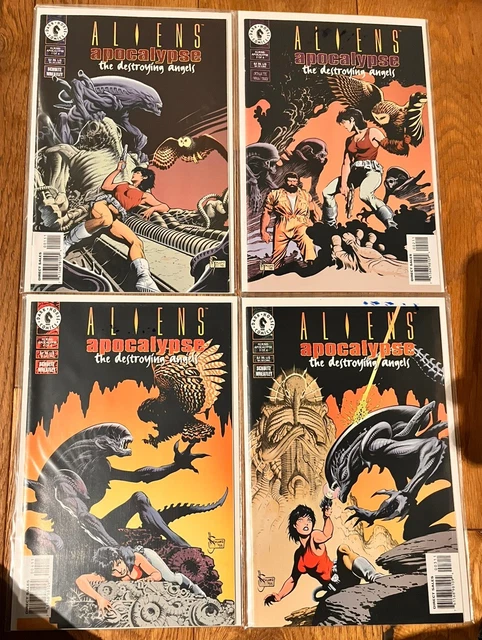 DARK HORSE COMICS Aliens The Destroying Angels #1-4, Very Nice! £45.00 ...