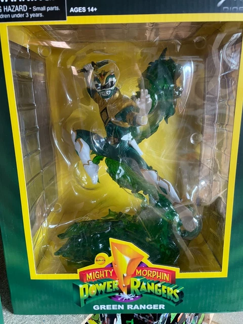 MIGHTY MORPHIN’ POWER Rangers Green Ranger Gallery Statue Diamond ...