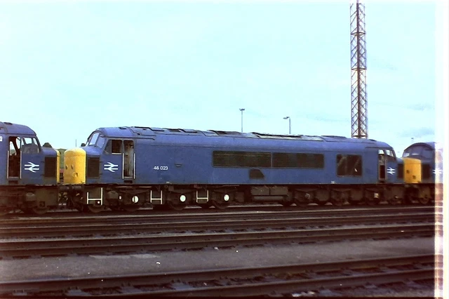 35MM RAILWAY COLOUR Negative Class 46 023 at Toton £1.95 - PicClick UK