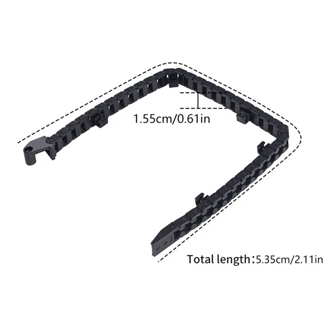 FOR CREALITY K1 K1max Open Drag Chain Bridge Type 6x10mm Cable Carrier ...