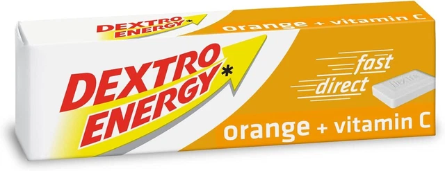 DEXTRO ENERGY ORANGE Glucose Tablets with Vitamin C, 47 g, 24 Packs ...