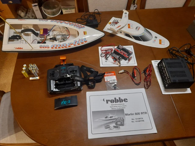 ROBBE MARLIN 600 RTR No. 1019 RTR Rennboot Schiff RC Boot EUR 84,99 ...