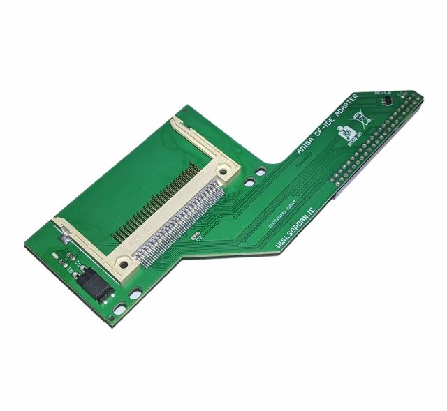 NEW EXTERNAL 44 PIN Triangle Female CF Card To IDE Adapter Amiga 600 ...