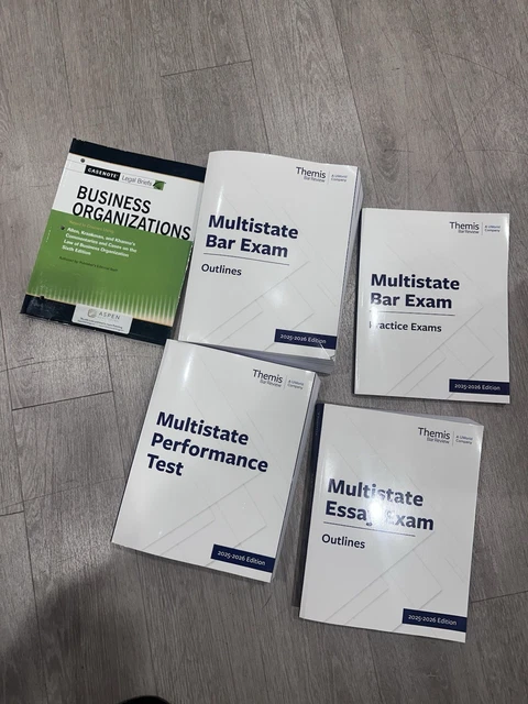 THEMIS BAR EXAM Review 2025-26 UBE Multistate Prep Books (Set 4) MBE ...