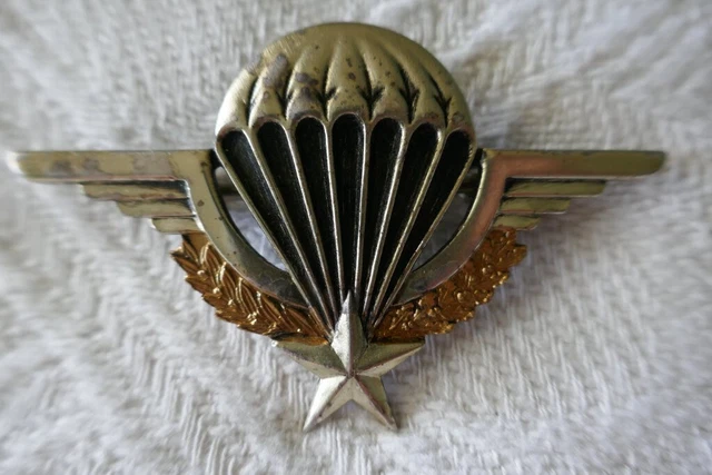 INSIGNE BREVET PARACHUTISTE Légion para 2° REP matriculé Année 1987 ...