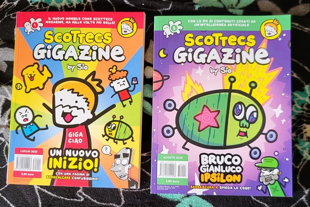 SCOTTECS GIGAZINE 1 e 2 Gigaciao - Sio EUR 10,00 - PicClick IT