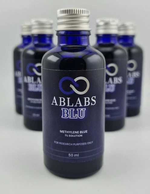 6 PACK OF AbLabs Premium Methylene Blue 1% Solution (50ml) (6 x 50ml) £89.99 - PicClick UK