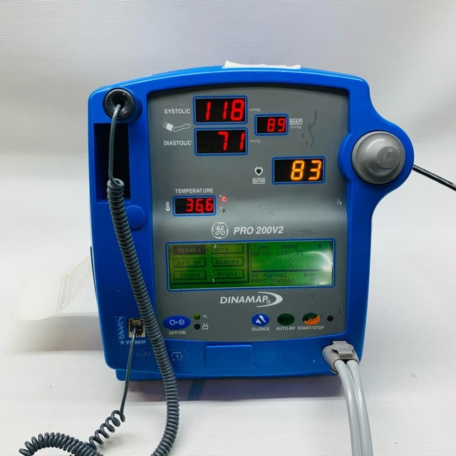 GE HEALTHCARE DINAMAP PRO 100V2 Vital Signs Patient Monitor EUR 141,50 ...