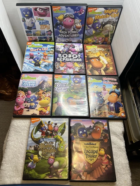 NICK JR./THE BACKYARDIGANS DVD Lot/11 Titles/READ Children’s TV Show ...