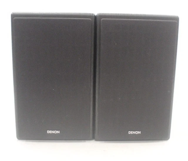 PAIR OF DENON SC-M37 Bookshelf Speakers 120W 6 Ohms In Black - L30 £31. ...