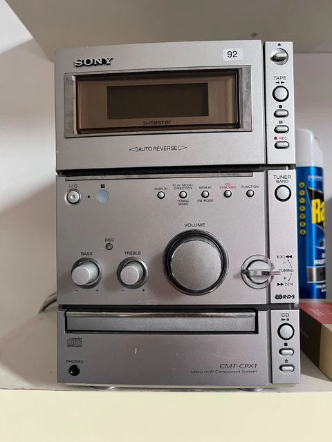 SONY CMT-CPX1 AUDIO Shelf System £68.30 - PicClick UK
