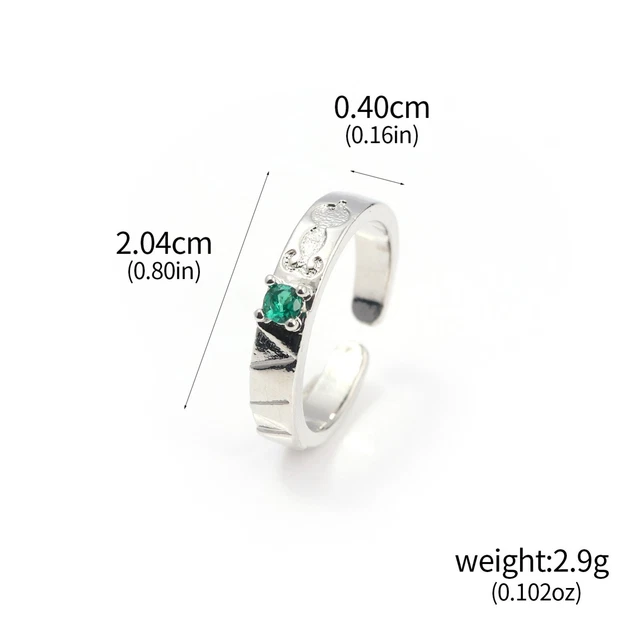 ANIME HUNTER×HUNTER RINGS Gon Killua Kurapika Chrollo Feitan Open Ring ...