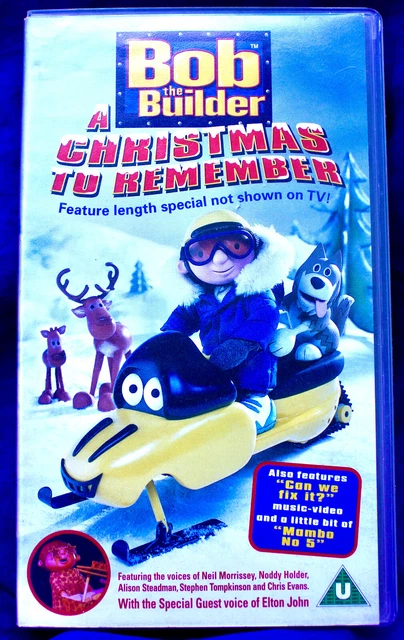 BOB THE BUILDER - A Christmas To Remember - PAL VHS Video Tape (T332) £ ...