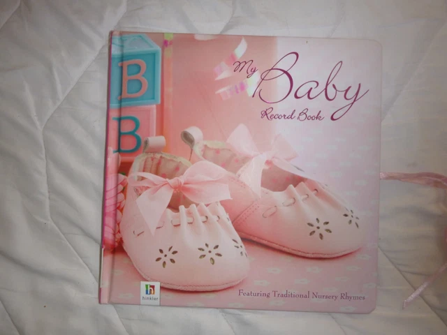 MY BABY RECORD Book Pink: Featuring Traditional Nursery Rhymes Album ...