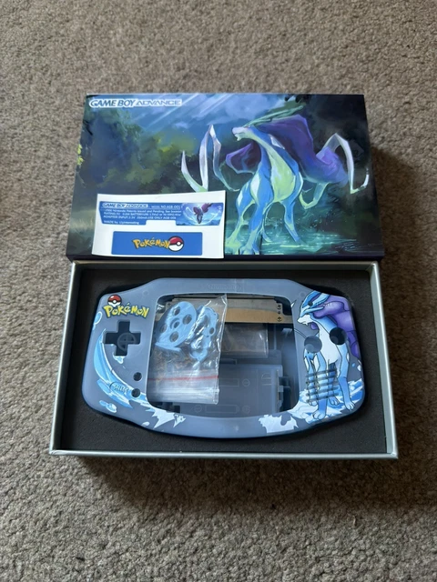 NINTENDO SUCUINE POKEMON Complete Shell Kit Game Boy Advance Housing ...