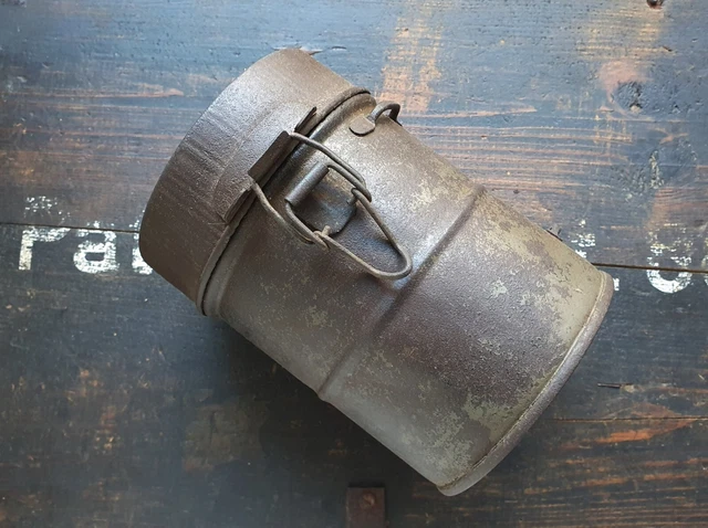 ORIGINAL WWI RELIC Imperial German Gas Mask Canister ( Short type ) £ ...