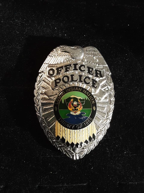 POLICE OFFICER LUMMI Indian Nation Göde Sammleranfertigung Zertifikat ...