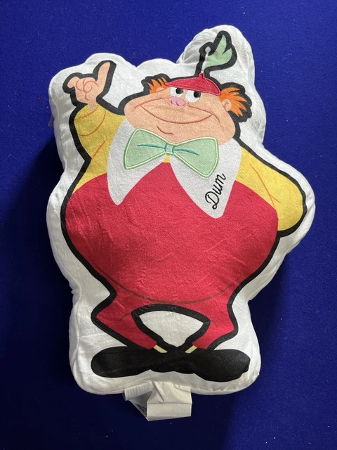 2022 DISNEY PARKS Alice in Wonderland Tweedle Dee & Dum 2-Sided Throw ...