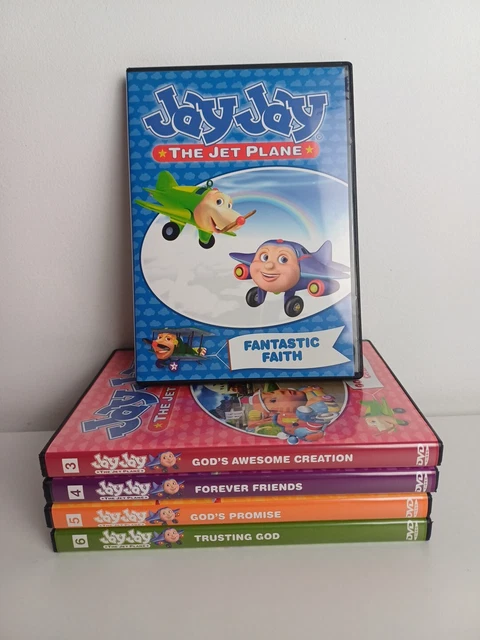 JAY JAY THE Jet Plane DVD 2 3 4 5 6 Trusting God Promise Forever ...