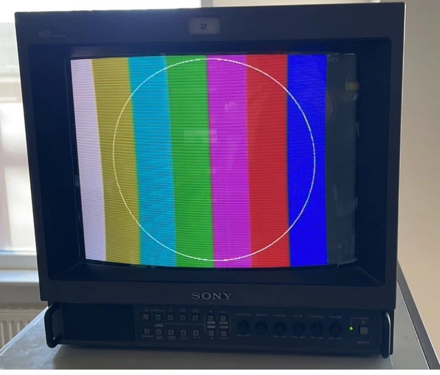 SONY PVM-14M4E 14“ Zoll Trinitron CRT Monitor Retro Gaming PAL - vom ...