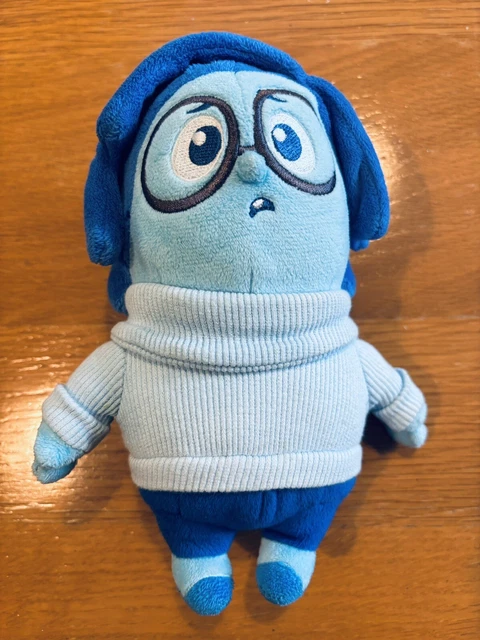 DISNEY PIXAR INSIDE Out Sadness Soft Toy Plush 8” Good Condition £9.49 ...
