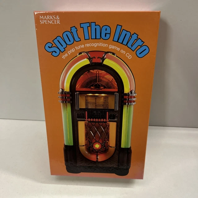 SPOT THE INTRO - POP TUNE RECOGNITION CD Music GAME - Family Fun / Game ...