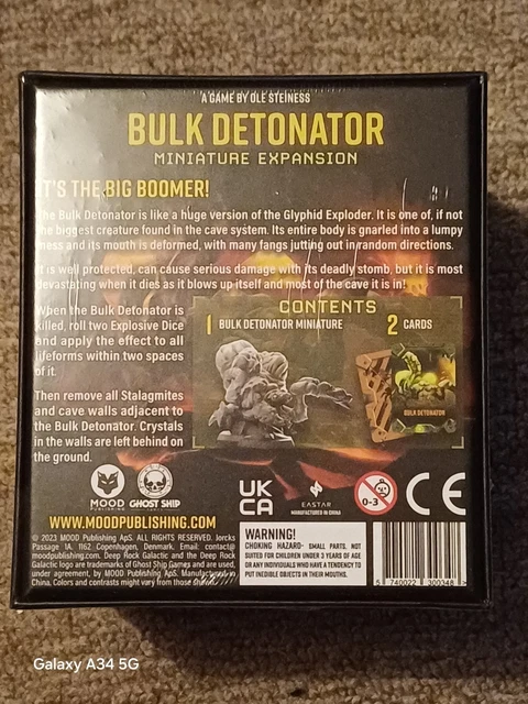 DEEP ROCK GALACTIC: The Board Game Bulk Detonator Miniature Expansion ...